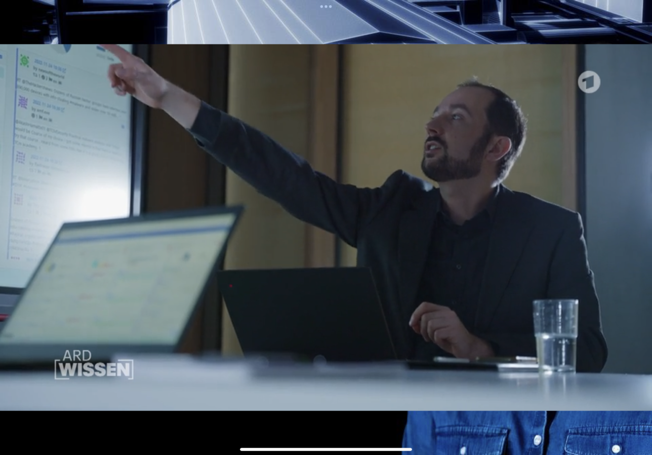 PEASEC in ARD-Doku “ARD Wissen: Deutschland im Ernstfall: Wie schützen ...