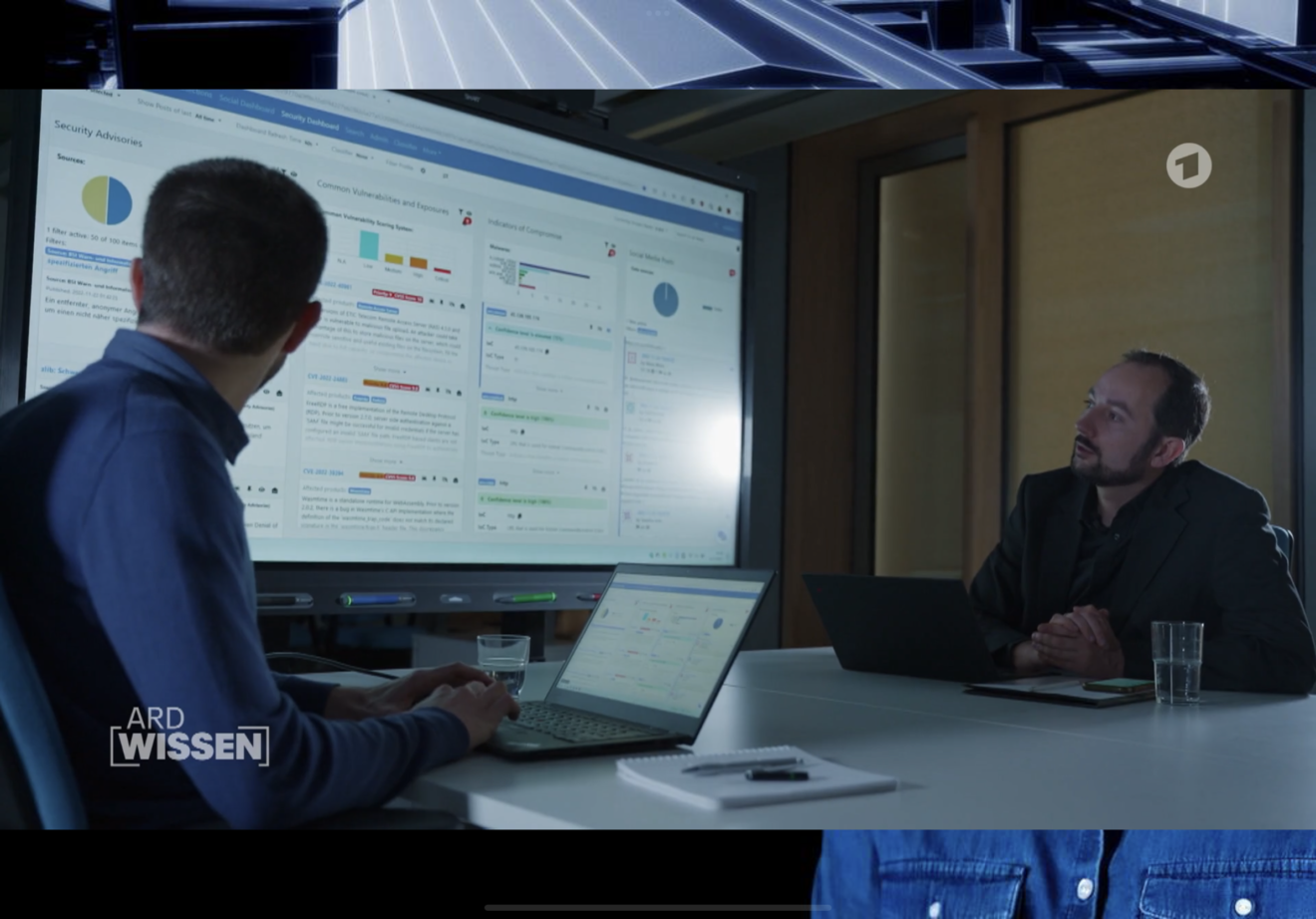 PEASEC in ARD-Doku “ARD Wissen: Deutschland im Ernstfall: Wie schützen ...